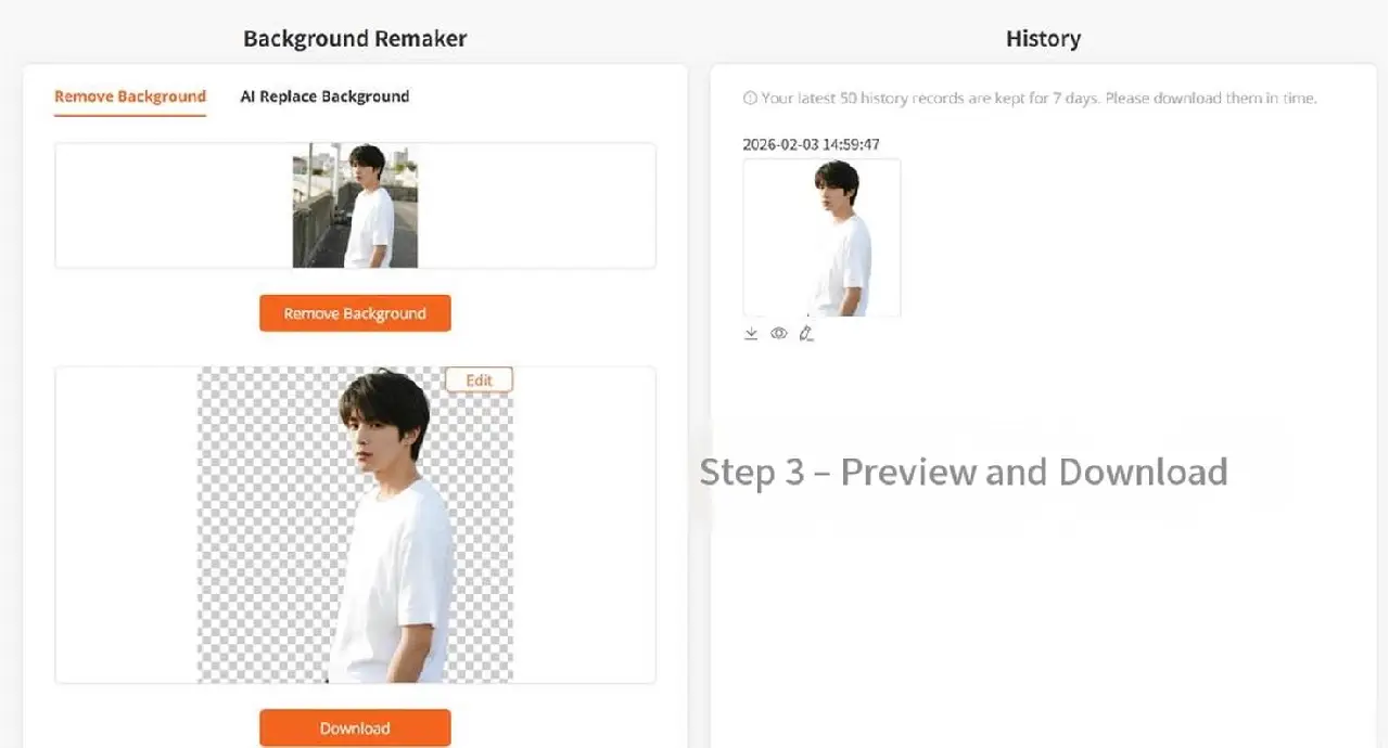 Transparent Background Generator – AI Background Editor